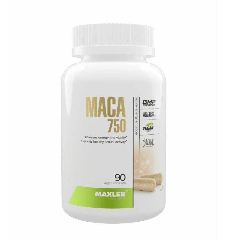MACA 750mg 90 caps Mxl