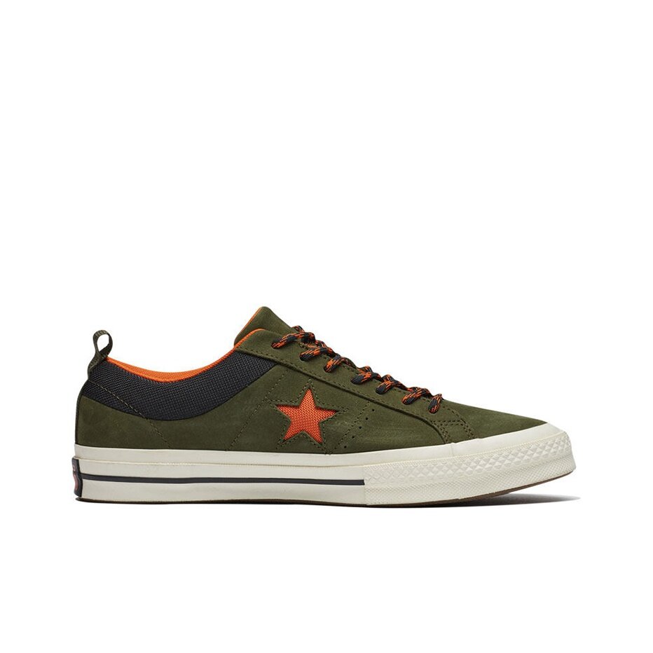 Кроссовки Converse One Star, размер EU 41 стопа (26CM), зеленый, — фото 1