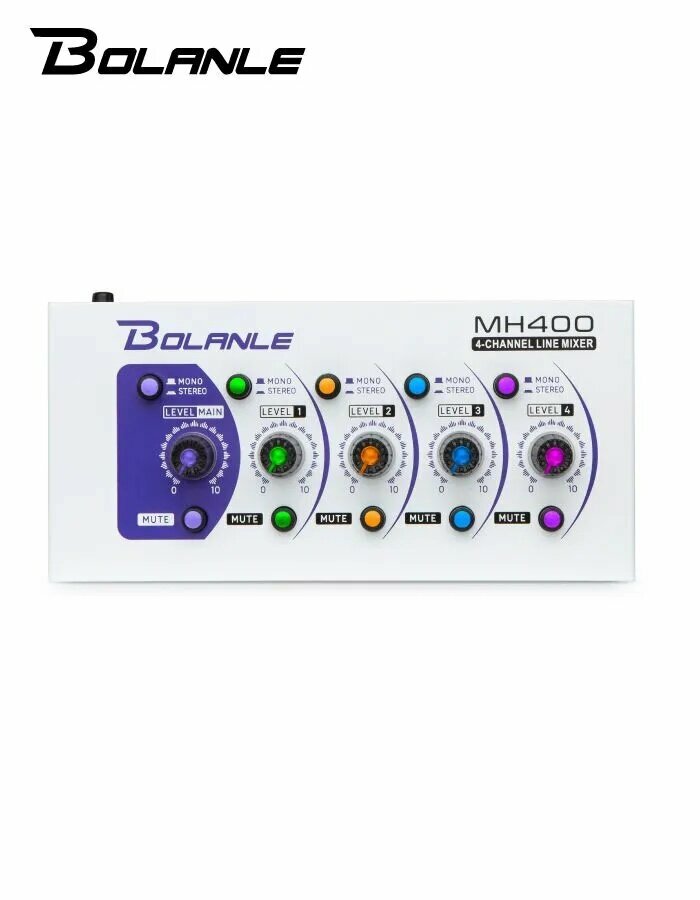 Bolanle MH400 сверхнизкая шумовая линия Микшерный пульт Расширитель LINE