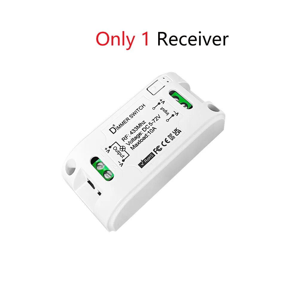 Беспроводной диммер WenQia 433 МГц Only 1 Receiver