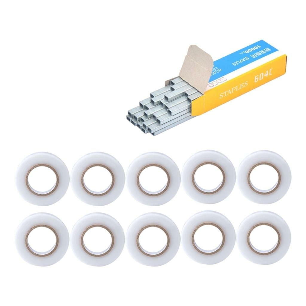 Ленты для подвязки растений, 10 шт. белые ремешки 1