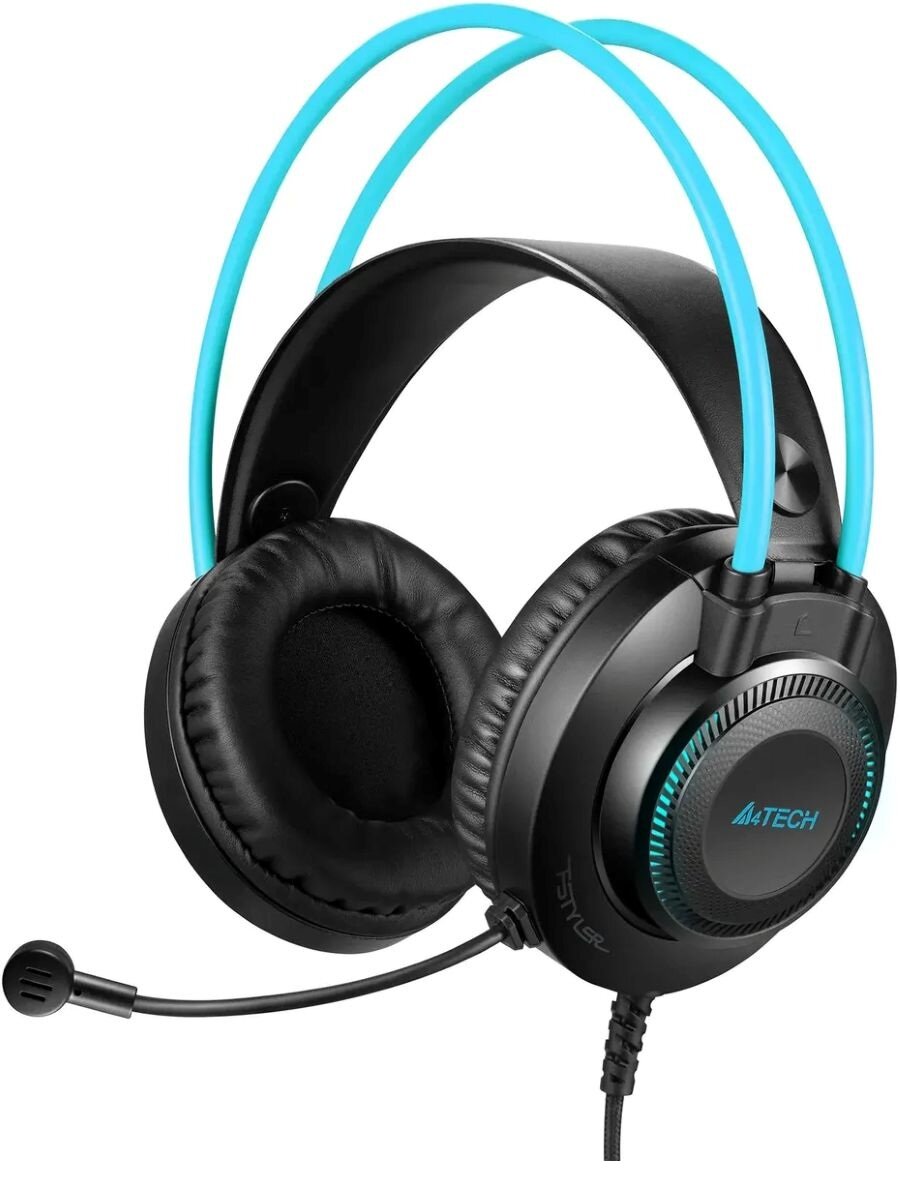 Гарнитура A4Tech FH200U Fstyler, Bluetooth, USB, накладные, с микрофоном