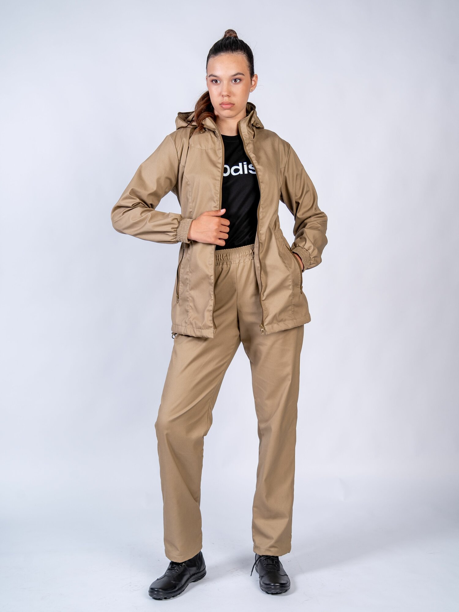 Костюм женский антимоскитный твил песок (кродис)