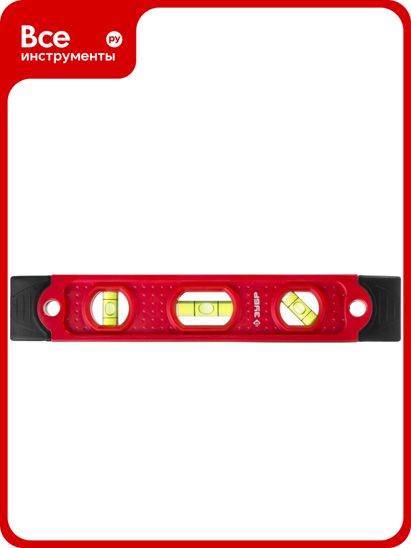 Короткий магнитный уровень Зубр Торпедо 230 мм 3459