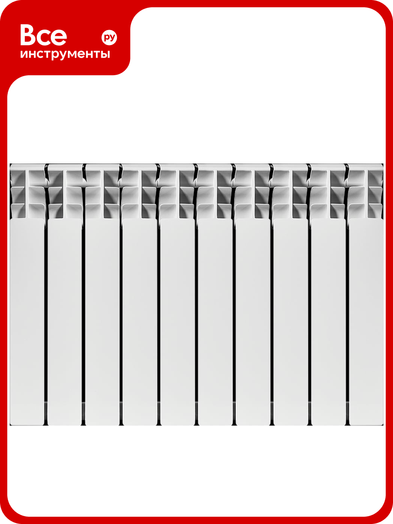 Биметаллический радиатор ROMMER Plus BM 500 10 секций RG008UKJV0EVQ9