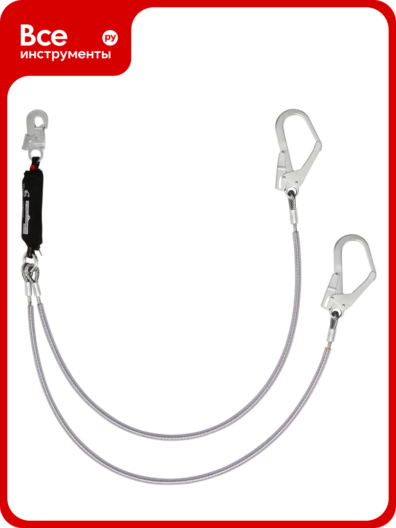 Стальной строп VENTO двойной с амортизатором «аС22», vnt aC22