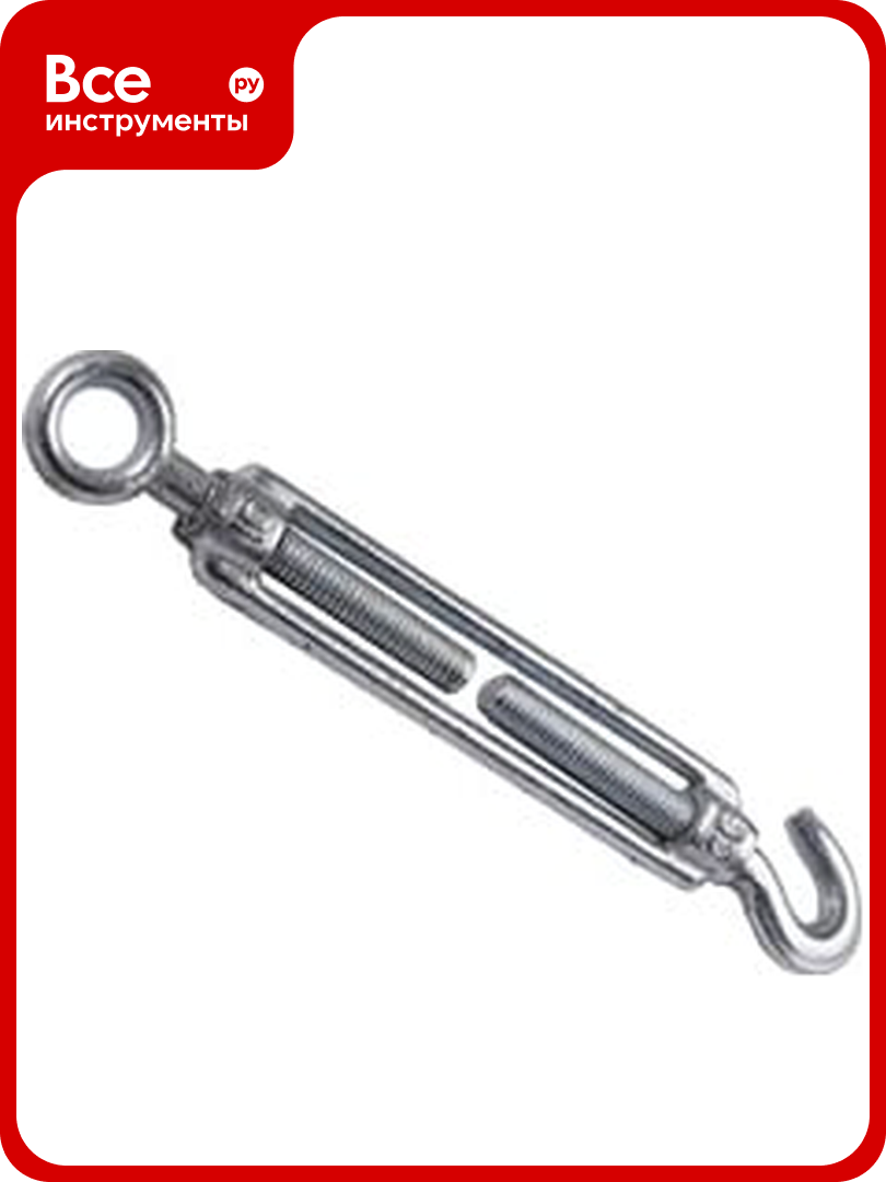 Талреп Крепстор 6 мм крюк-кольцо 10 шт 4665316995776