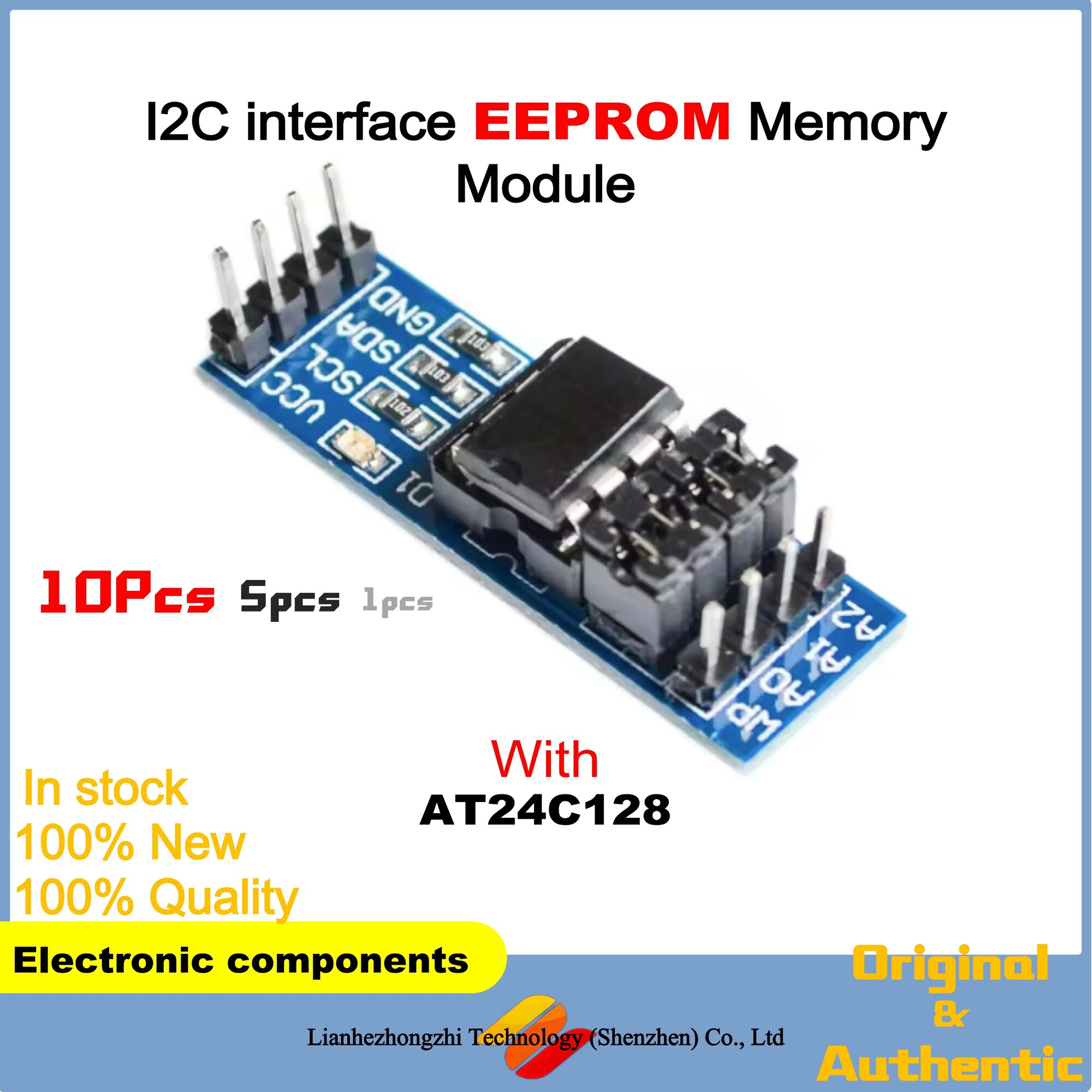 EEPROM модуль памяти AT24C128 для Arduino