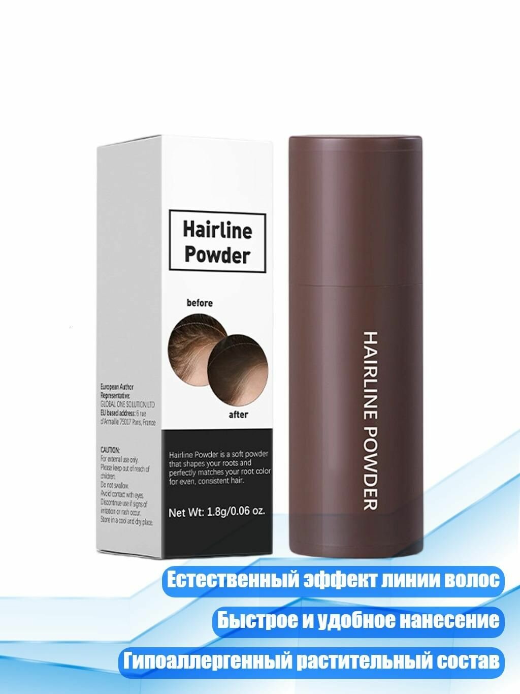 Портативный карандаш для маскировки корней волос, - 5