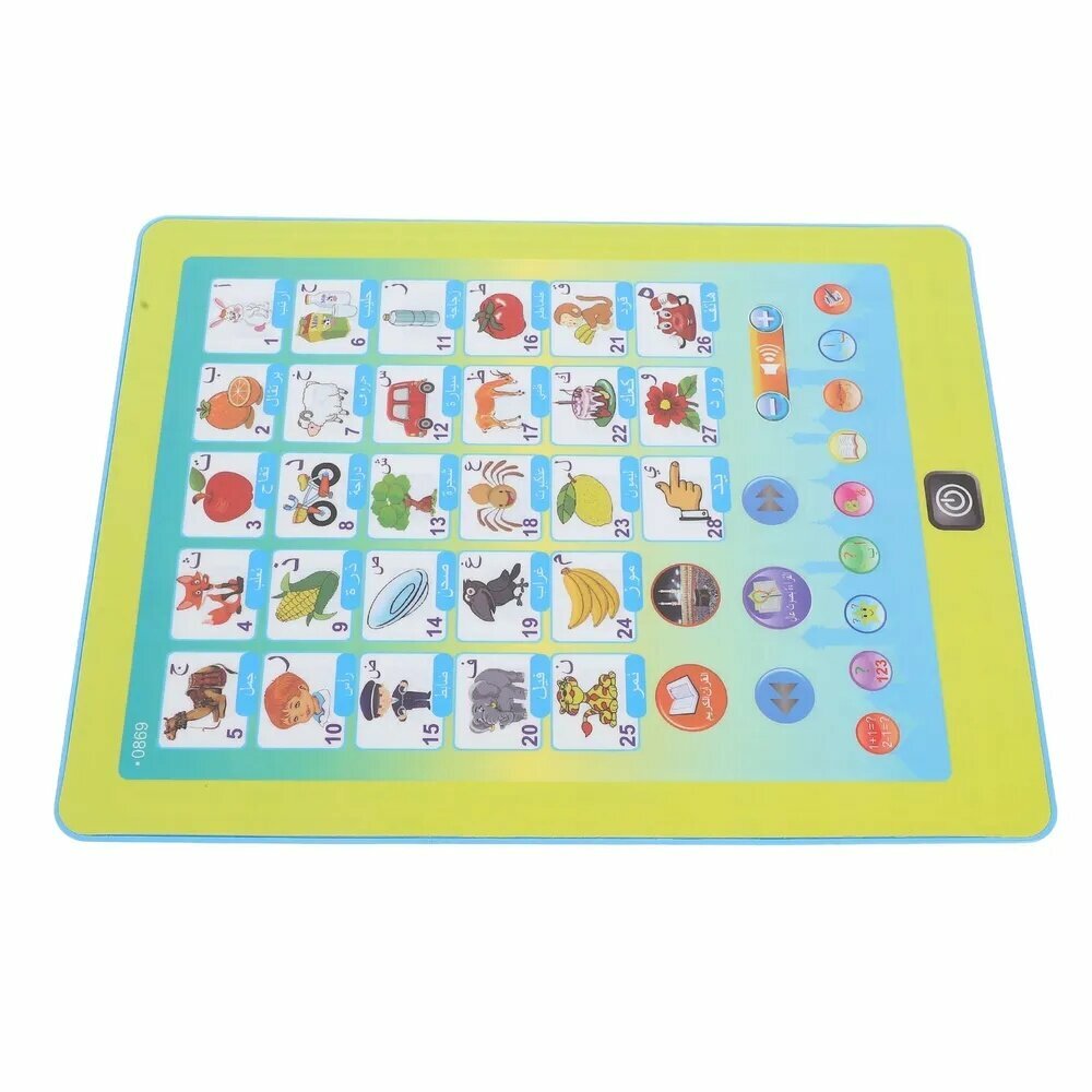 Планшет для раннего обучения арабскому языку с обучающими играми для детей