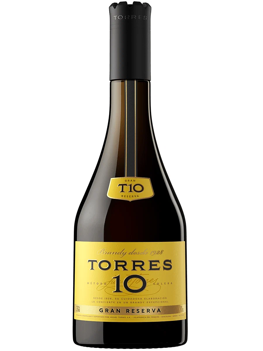 Бренди "Torres 10" Gran Reserva, виноградный, 0,5 л, Испания
