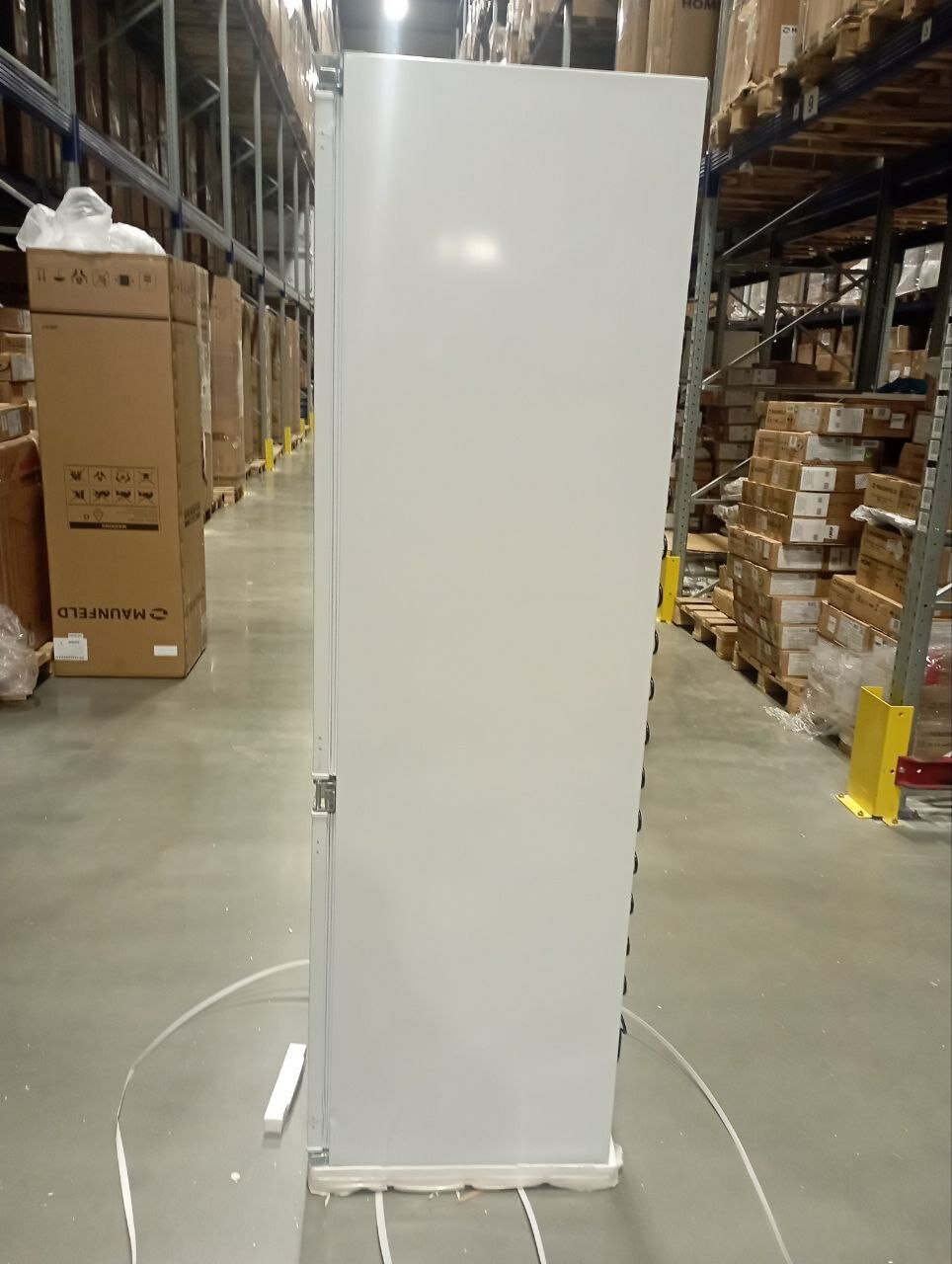 Холодильник-морозильник встраиваемый MAUNFELD MBF177NFWHGR Inverter