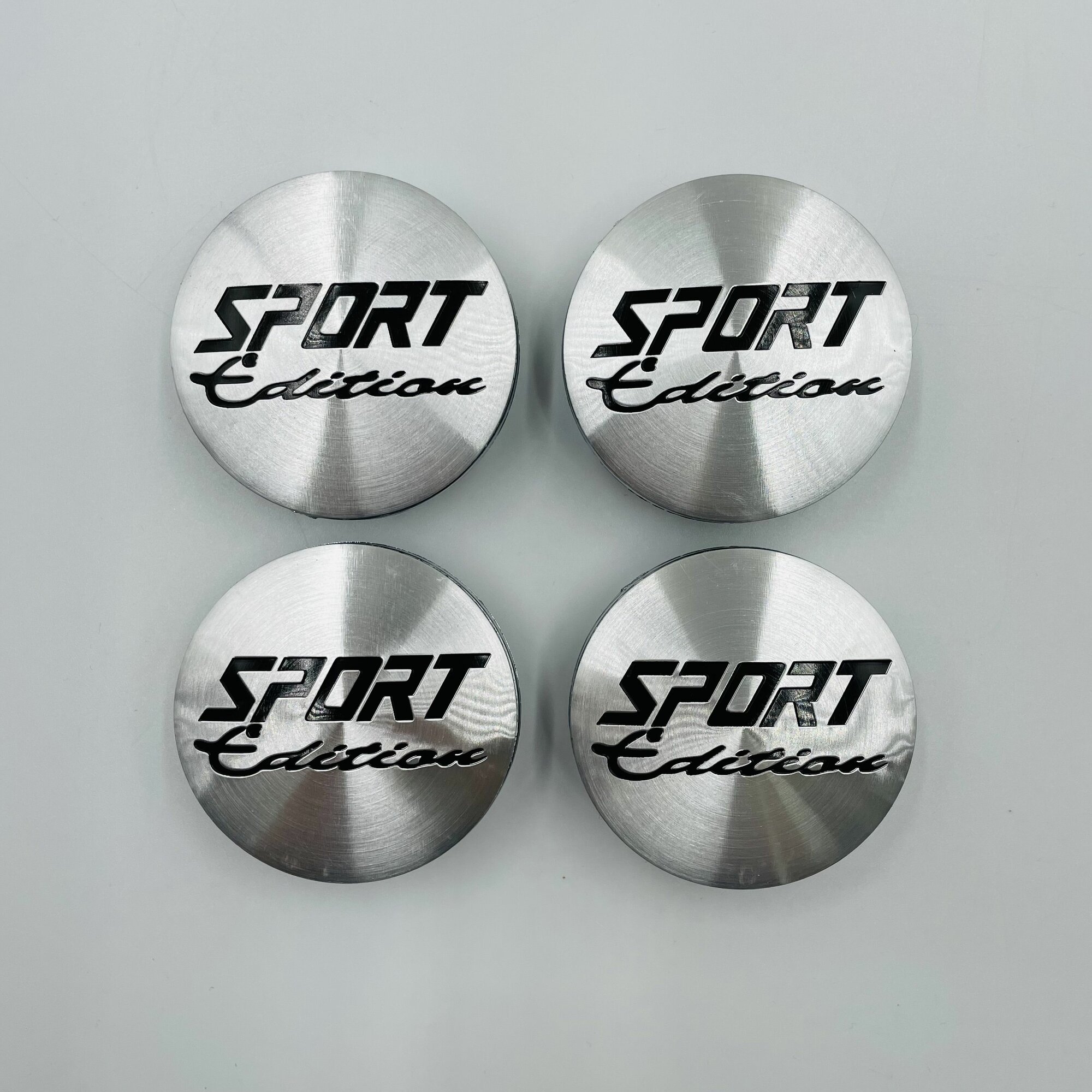 Колпачки ступицы на литые диски d52 с логотипом Sport Edition 4 шт