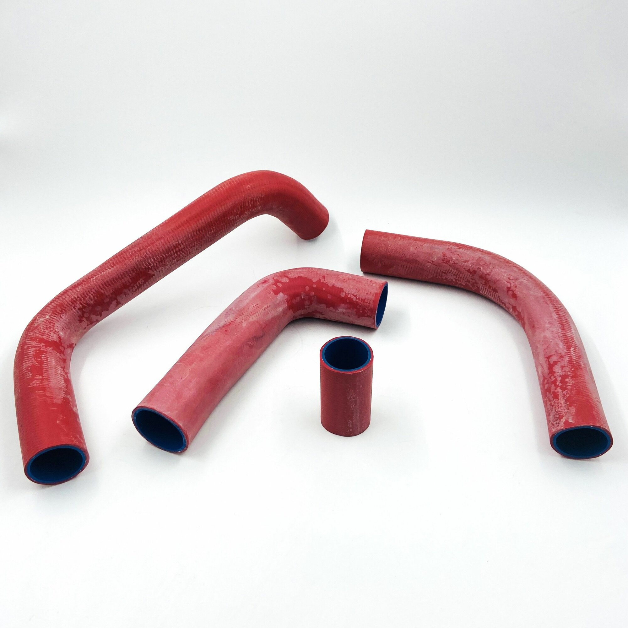 Патрубки радиатора Волга 3102 4 шт силикон