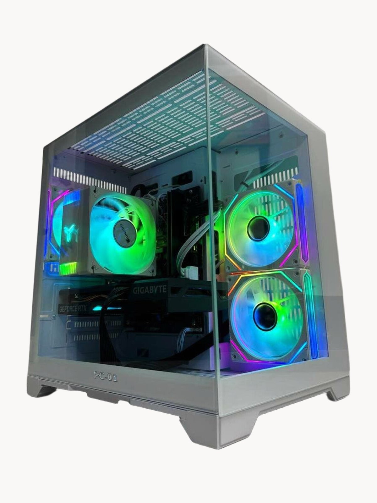 PC-01 Игровой компьютер RTX 3060 Ti / 12400F / 32GB DDR4 / 1TB / WIN10