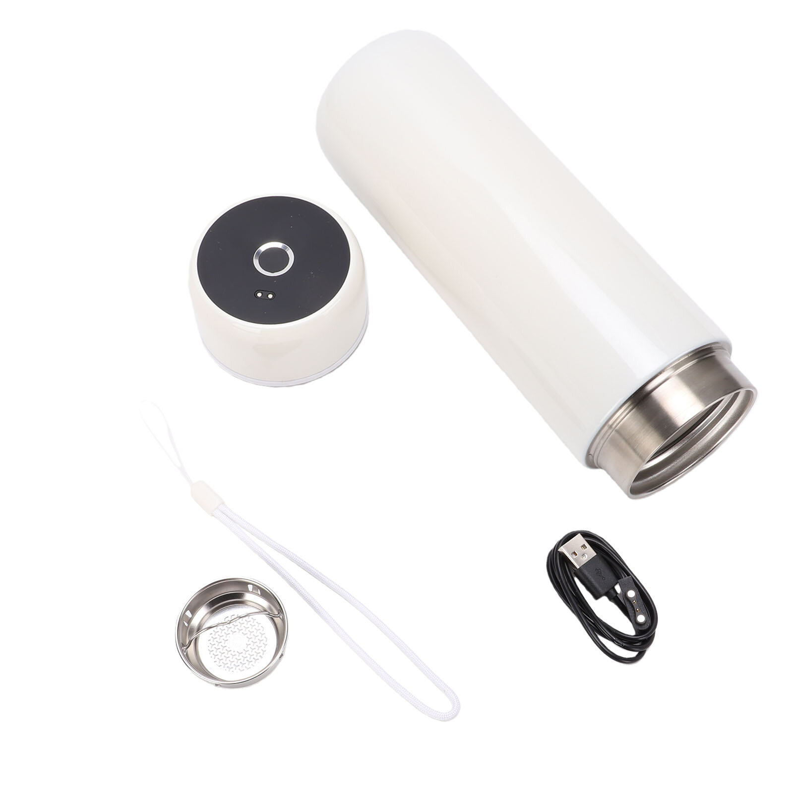 Бутылка для воды с отпечатками пальцев может хранить 10 отпечатков пальцев, 450 мл, двухслойная бутылка с изоляцией из нержавеющей стали для спортивных залов, офисов, школ