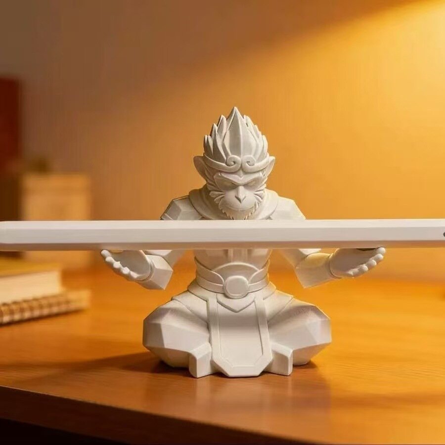 3D-печатная подставка для ручек \"Великий Мудрец\" (Сунь Укун), настольный декор, органайзер, хит трансграничных продаж, подставка для ручек Сунь Укун, индивидуальный заказ по вашему изображению.