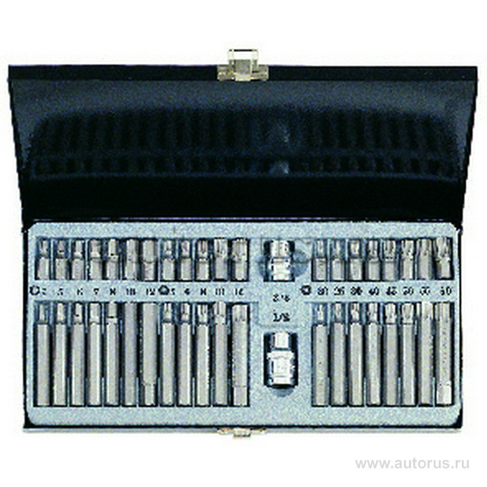 Набор бит-торкс Force 4421 (42 предмета) – незаменим для профессиональных мастеров.