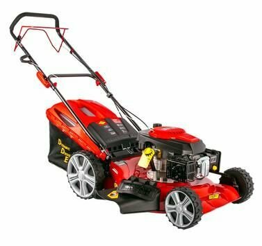 Газонокосилка бензиновая DDE LM 53-70 D (7,0 л. с, ширина 53 см, высота 25-70 мм, травосборник 70 л, самоходная)