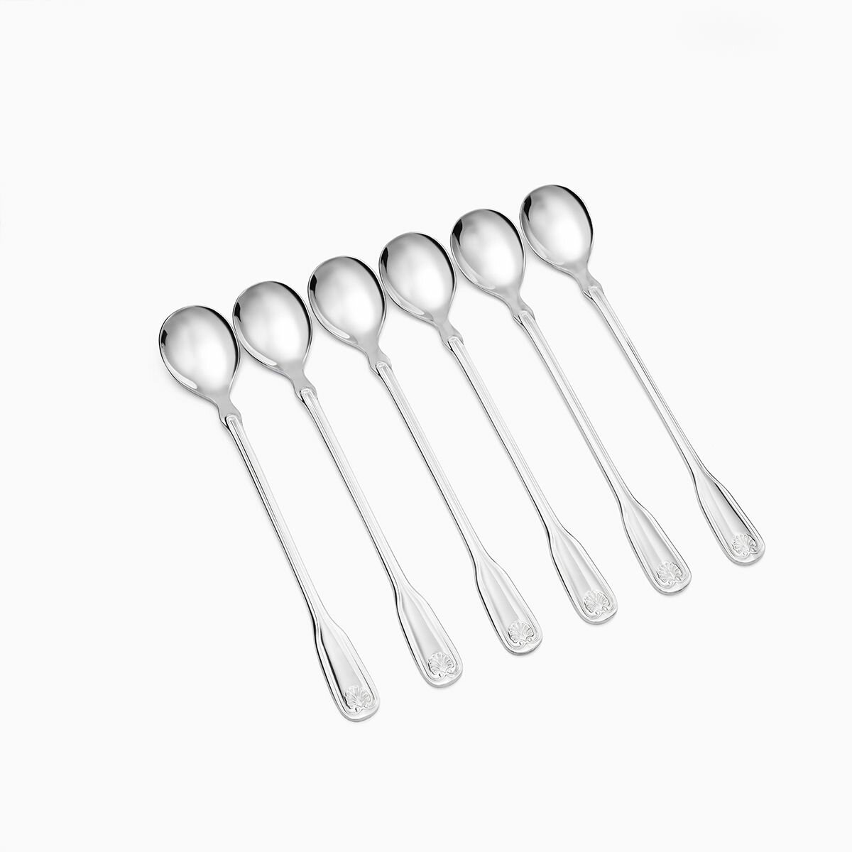 Набор ложек для коктейлей венус стальная зеркальная полировка/6 персон от Zepter