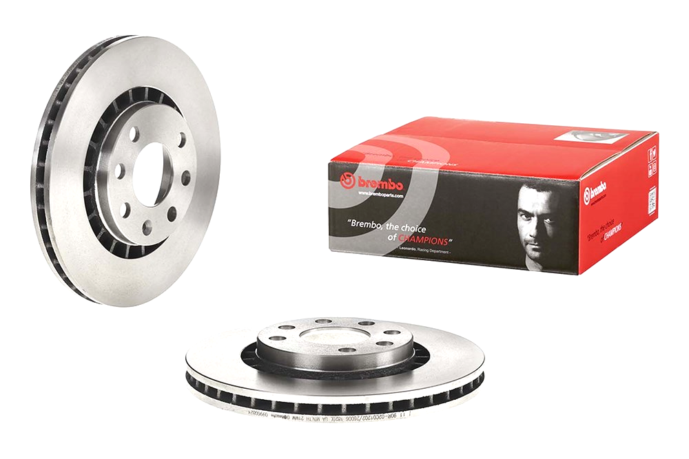 BREMBO 09.9608.24 (05179 / 0569001 / 0569008) 09.9608.24 диск тормозной передний\ Daewoo (Дэу) Lanos (Ланос)