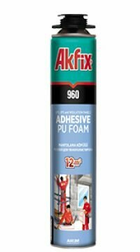 Akfix 960Р Профессиональная клей - пена всесезонная, 800 мл