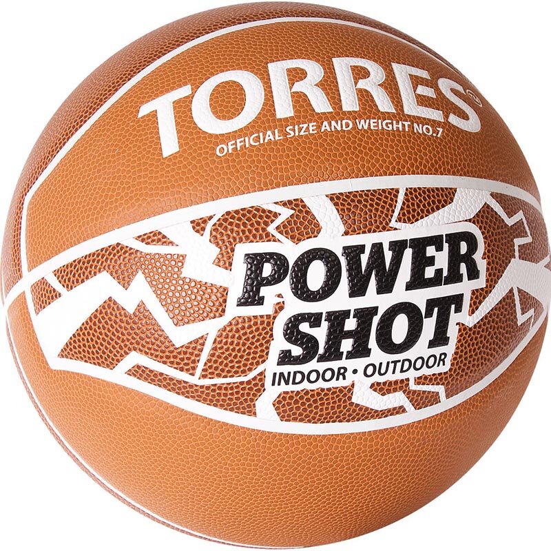 TORRES Мяч баскетбольный TORRES Power Shot