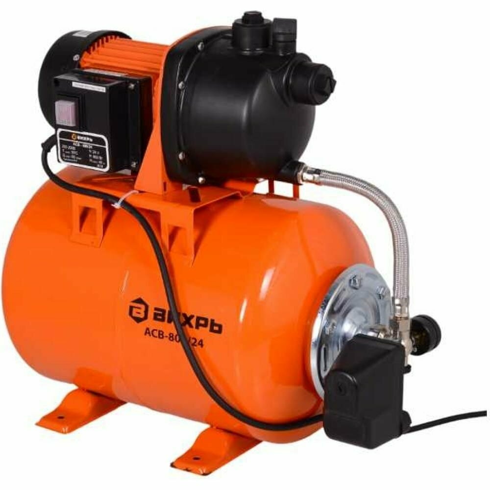 Насосная, Вихрь, станция Вихрь АСВ 800/24 68/1/1, 24л, высокопрочного пластика