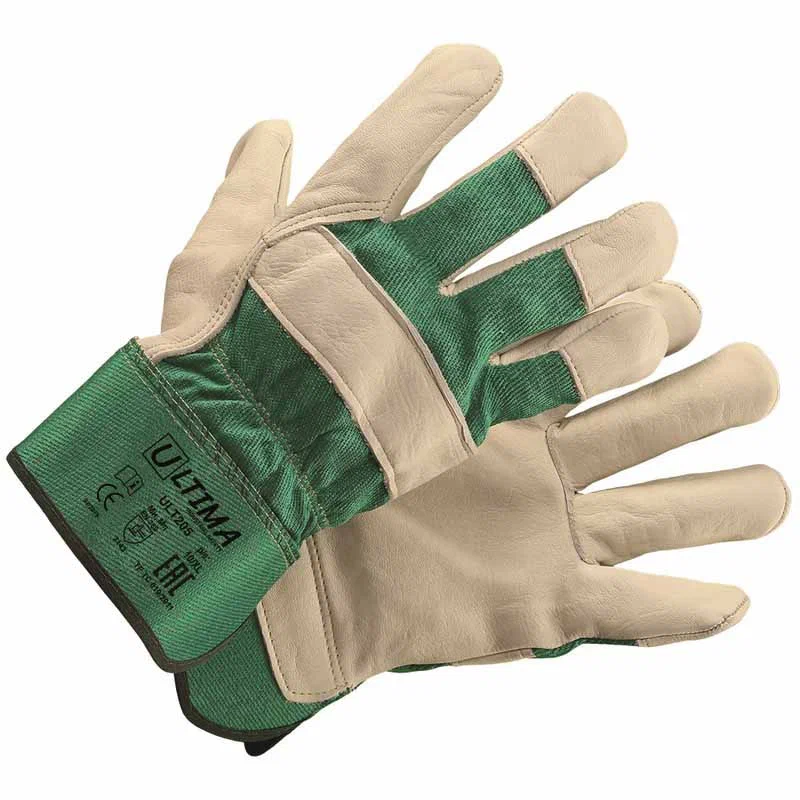 ULTIMA 205 Перчатки кожаные комбинированные 10/XL