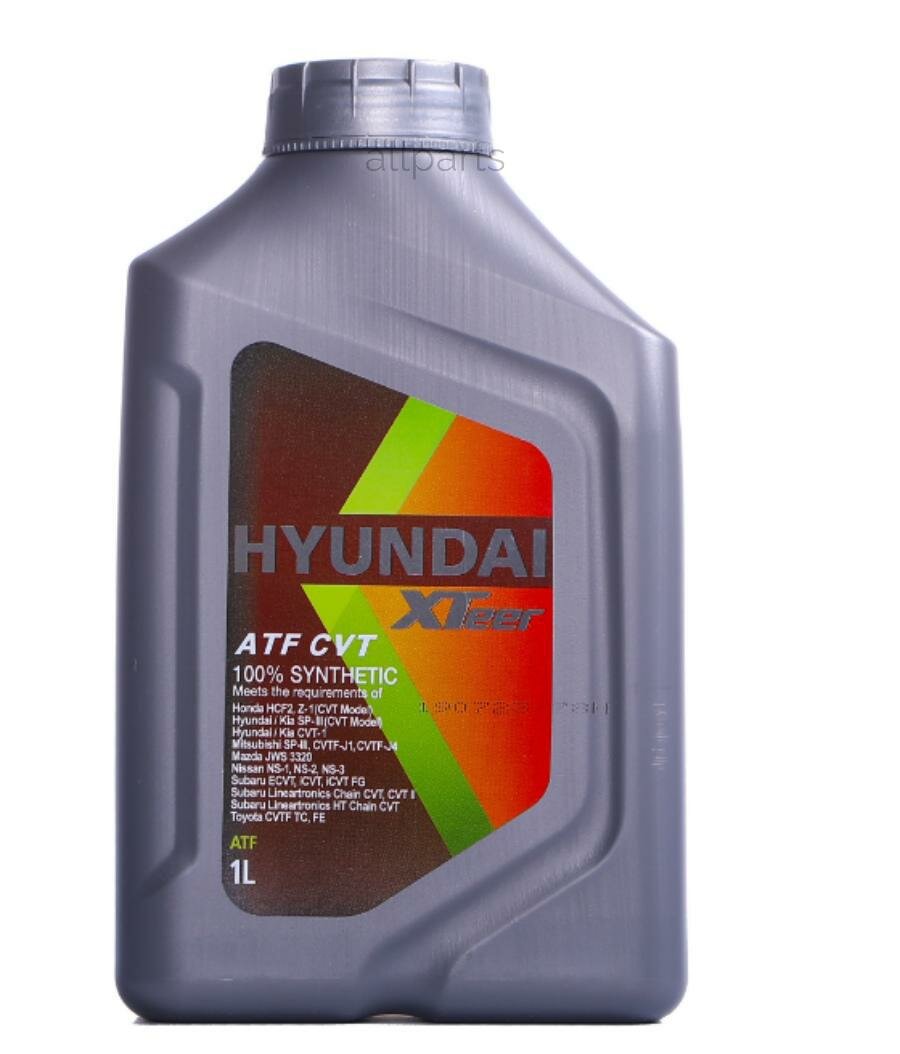 HYUNDAI-XTEER 1011413 Масло трансмиссионное для АКПП синт. HYUNDAI XTeer CVT, 1 л 1011413