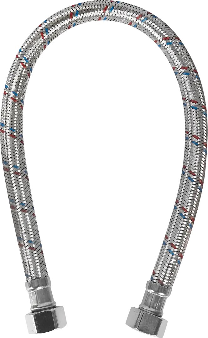 Гибкая подводка для воды UNI-FITT ВВ 1/2" 40 см