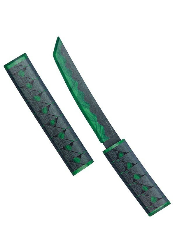 Нож Танто Malahite, деревянный Standoff 2 (56702)