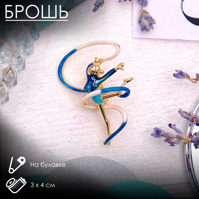 Брошь, эмаль