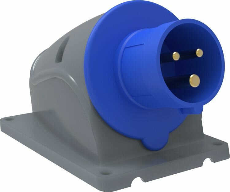 Вилка для монтажа на поверхность 2P+E 16A IP44 513 MAGNUM ИЭК