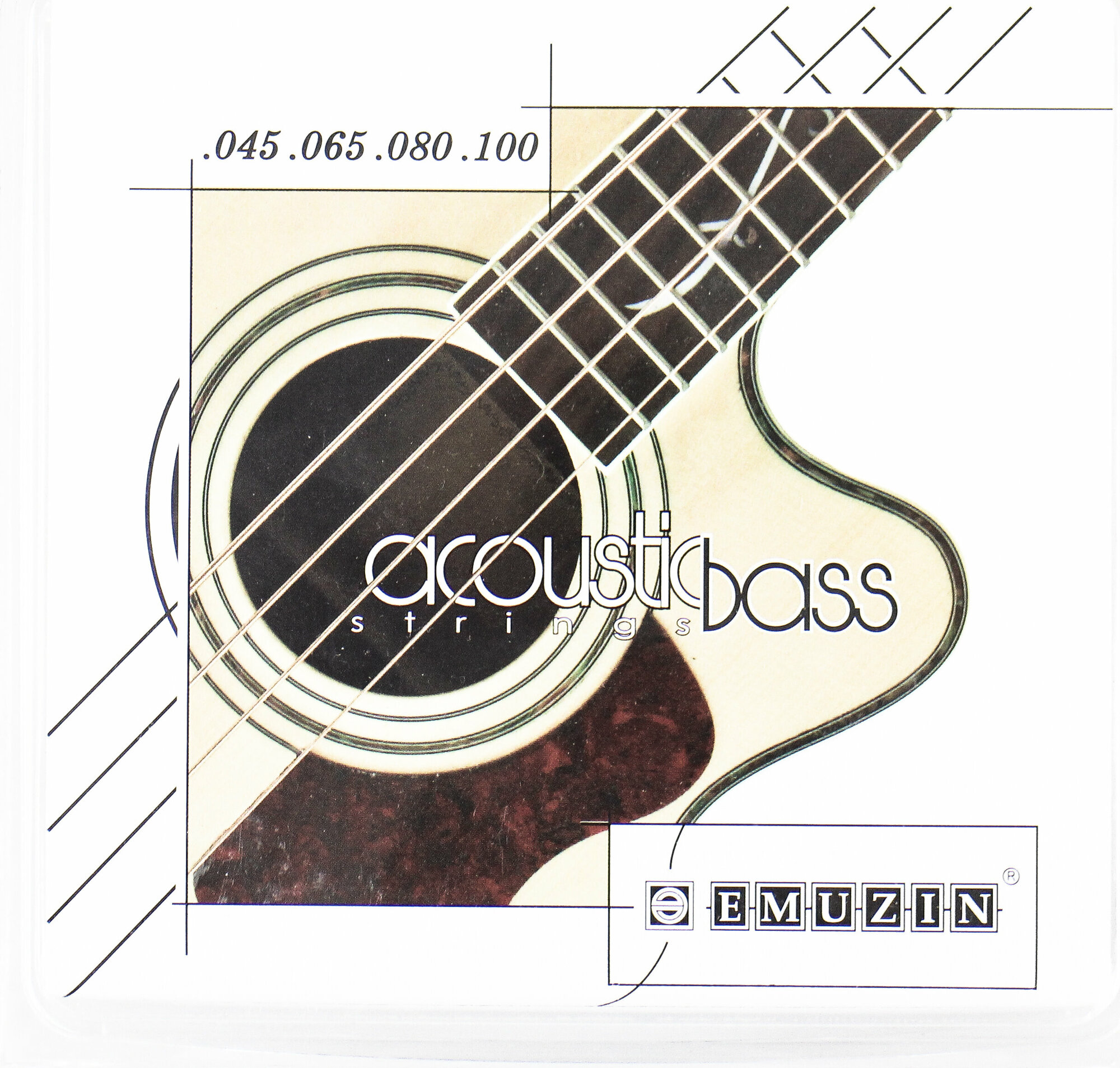 Струны для бас-гитары Emuzin Bass 4АВ45-100 45-100