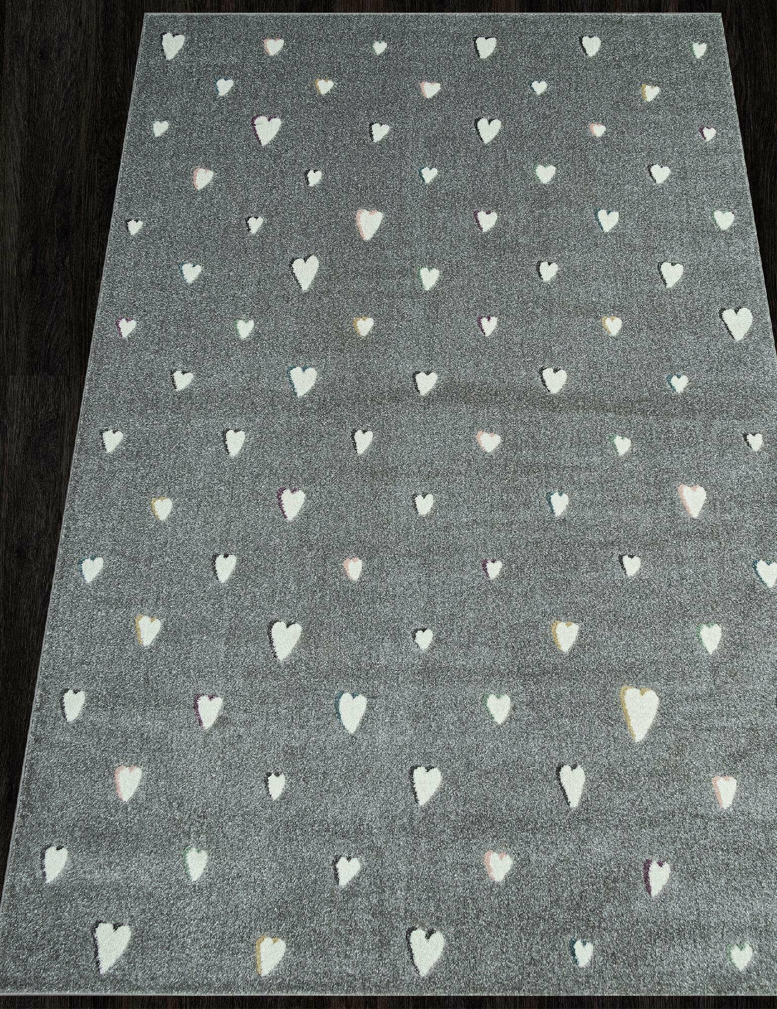 Ковер на пол в гостиную в детскую 120х180 см детский минимализм ворс 10 мм 314794 KoverVDom