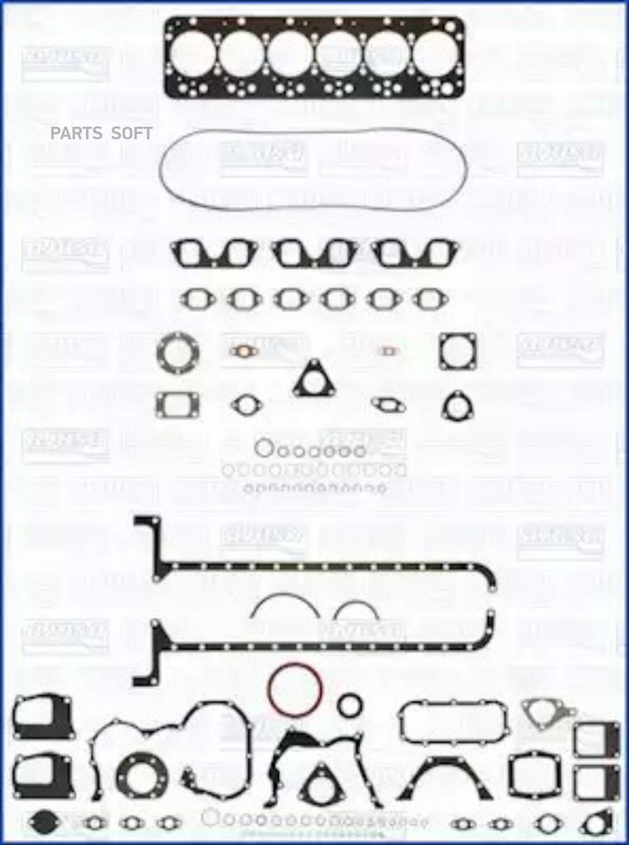 AJUSA 50183000 Компл. прокладок полный Fiat (TRACTOR) 80-806524 5499 CC ()