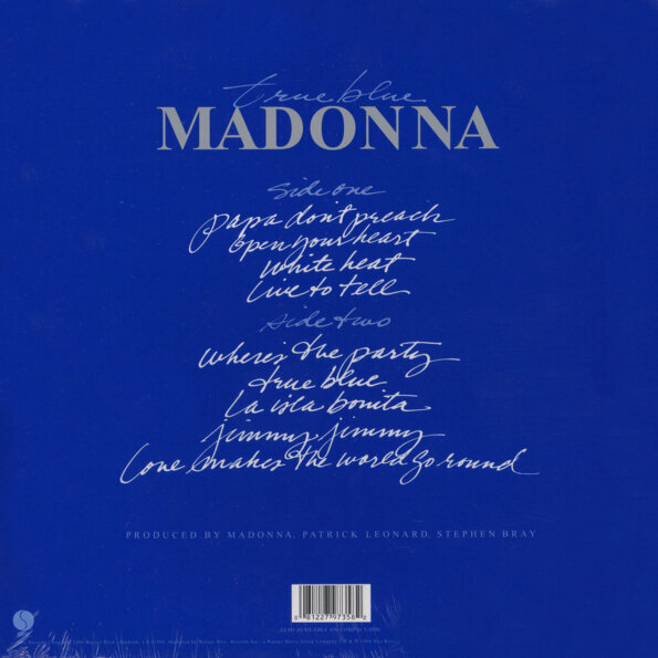 Виниловая пластинка Madonna "True Blue" Lp — фото 1