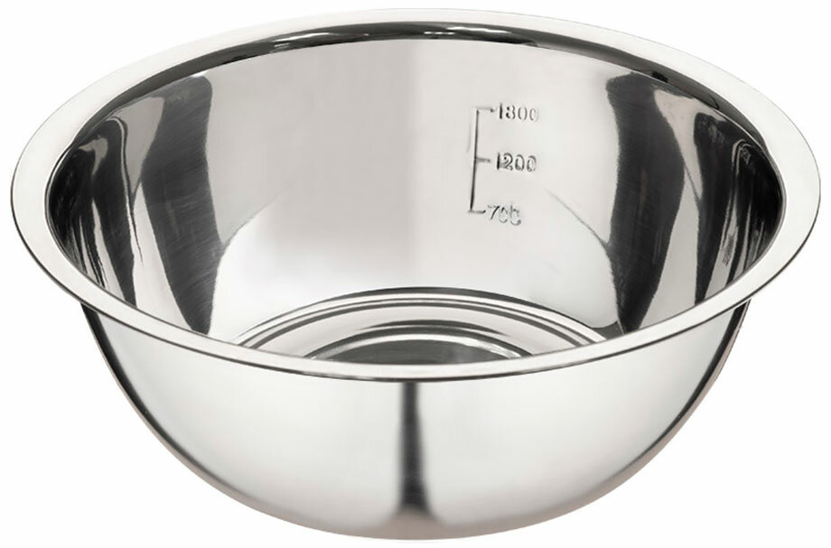 Миска из нержавеющей стали Mallony Bowl-Roll-24, 2500 мл (003278)