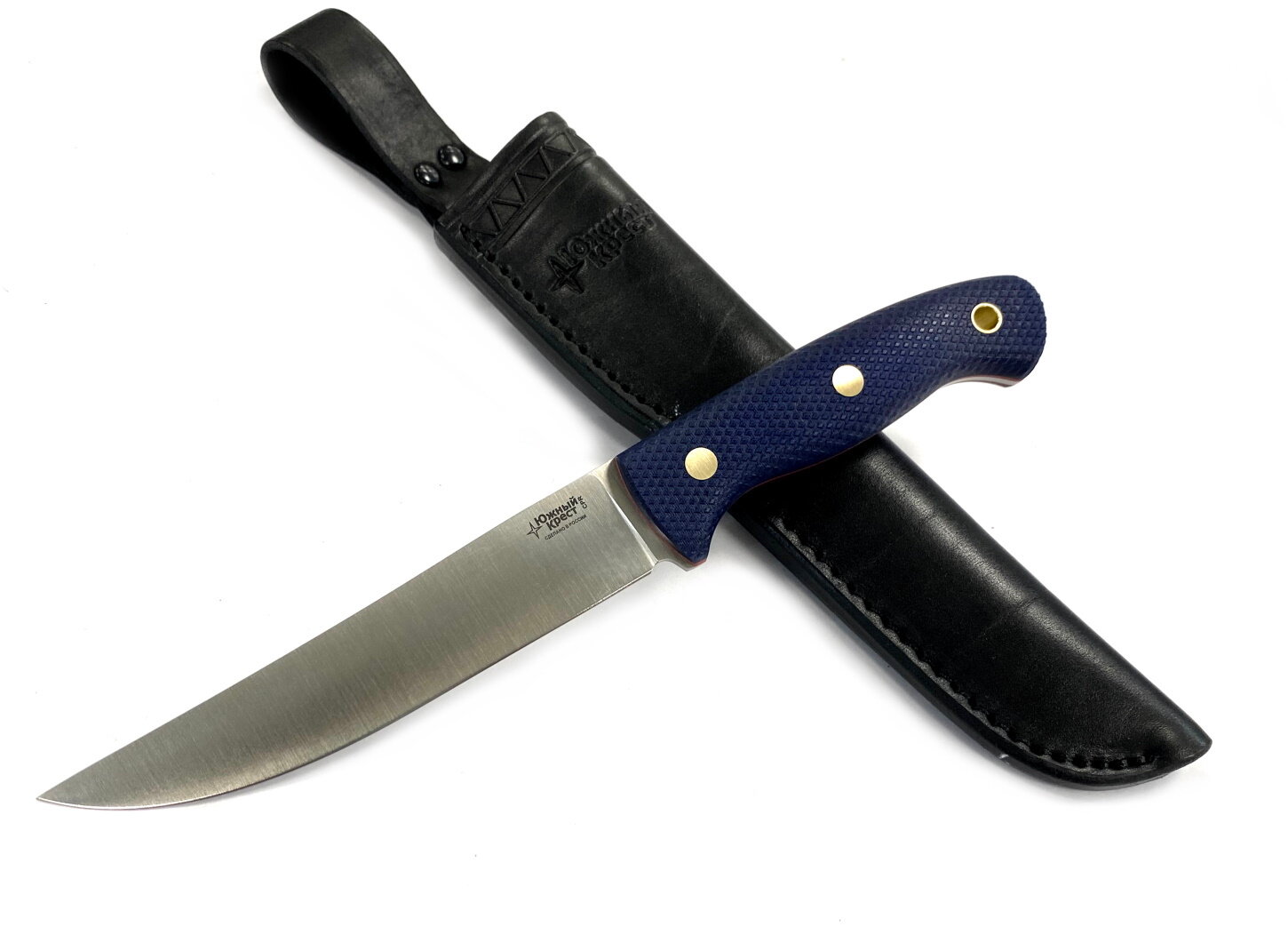 Нож Meat Master, CPR , микарта синяя, 241.1756