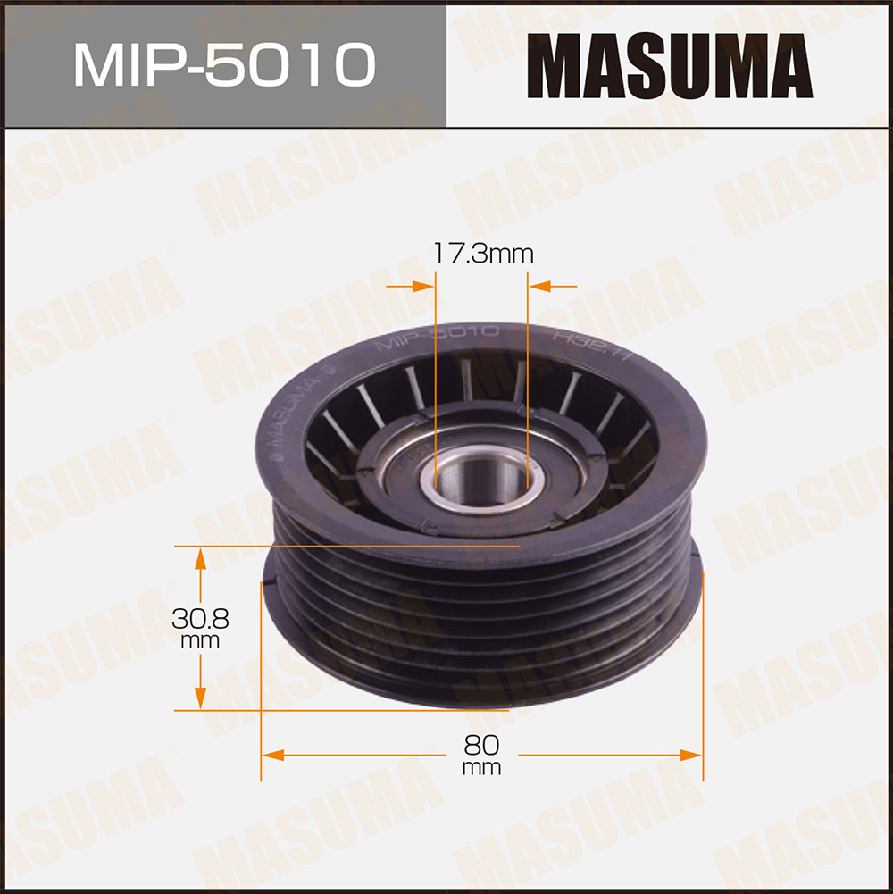 MASUMA MIP-5010 ролик обводной ремня привода навесного оборудования
