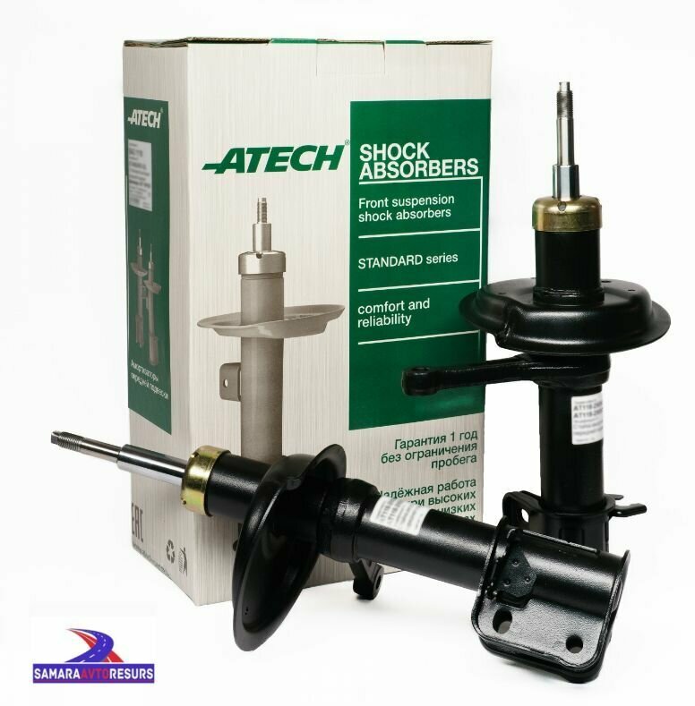 Амортизатор стойки передней подвески "ATECH" STANDARD-OIL калина 1118 (2 шт) масляные (к-т)