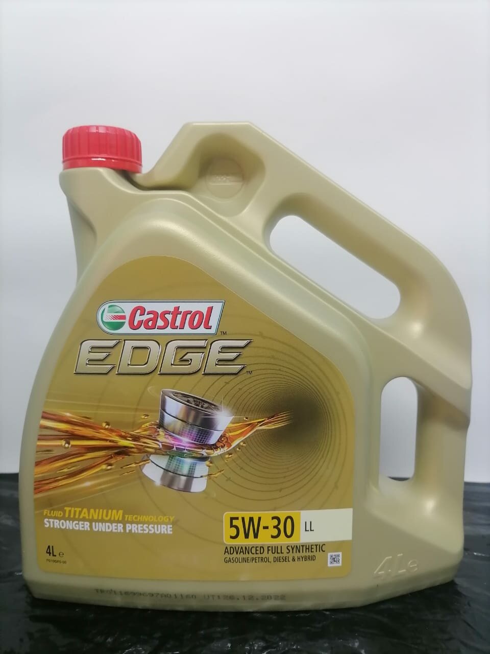 Масло моторное Castrol EDGE LL 5W-30 cинтетическое, 4 л, арт. 15669А