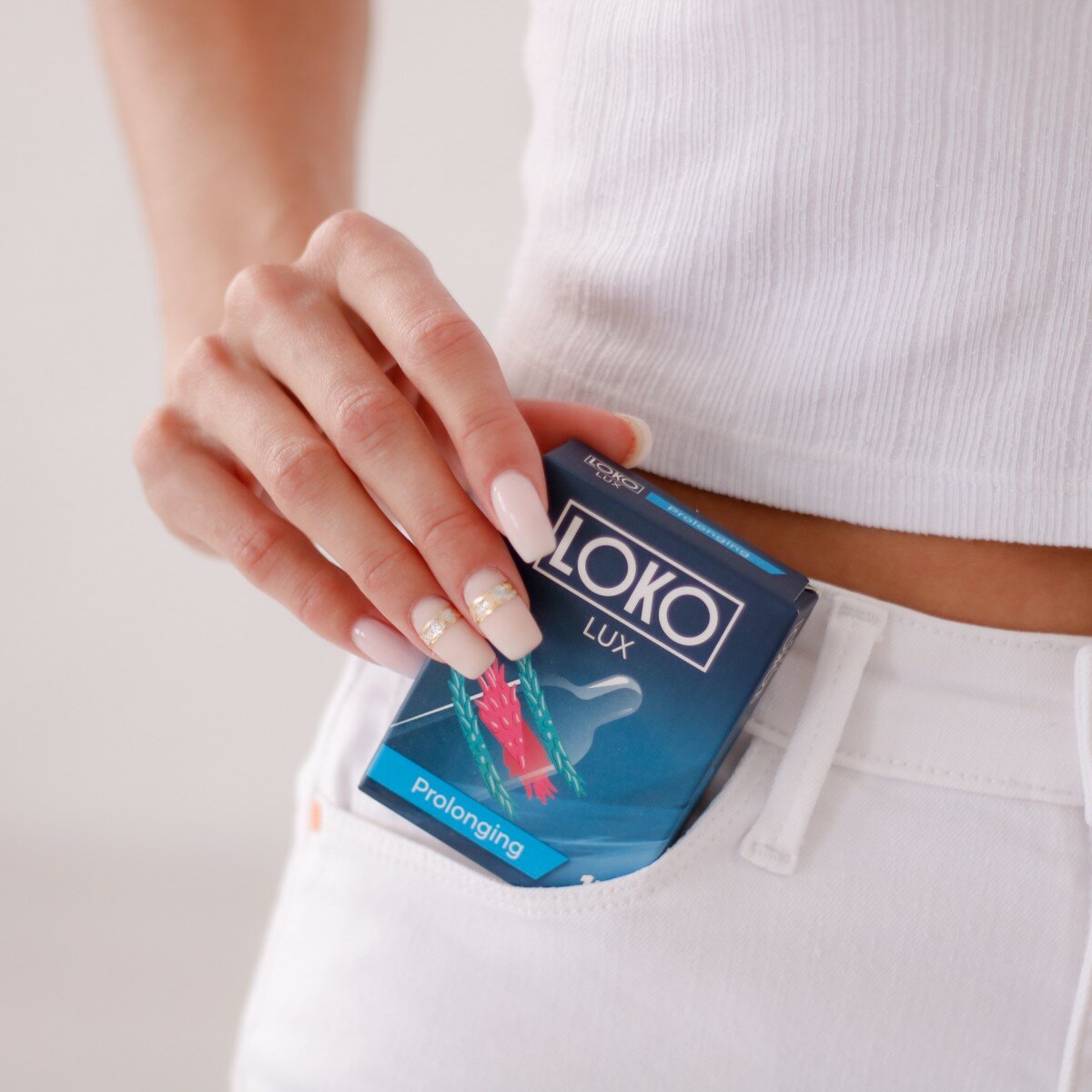 Насадка на пенис Sitabella LOKO Lux с усиленным рельефом, для стимуляции