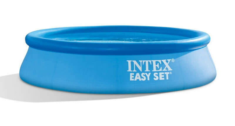 Надувной бассейн Intex 28108 244x61 см с фильтрующим насосом Easy Set Pool