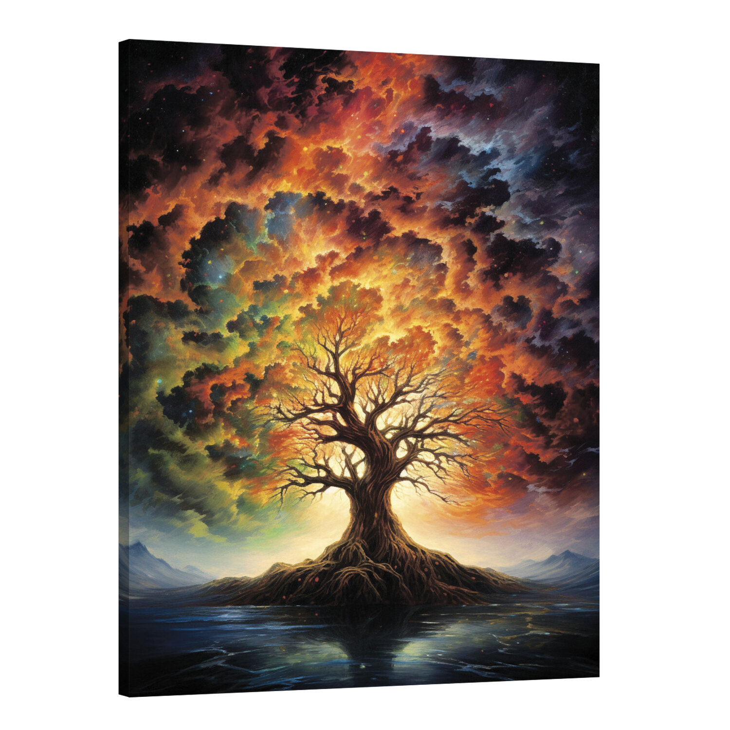 Интерьерная картина 50х70 "Древо вечности"