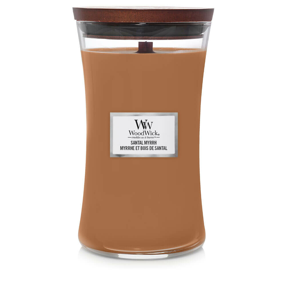 Woodwick/ Свеча большая Сандал и мирра 610гр.