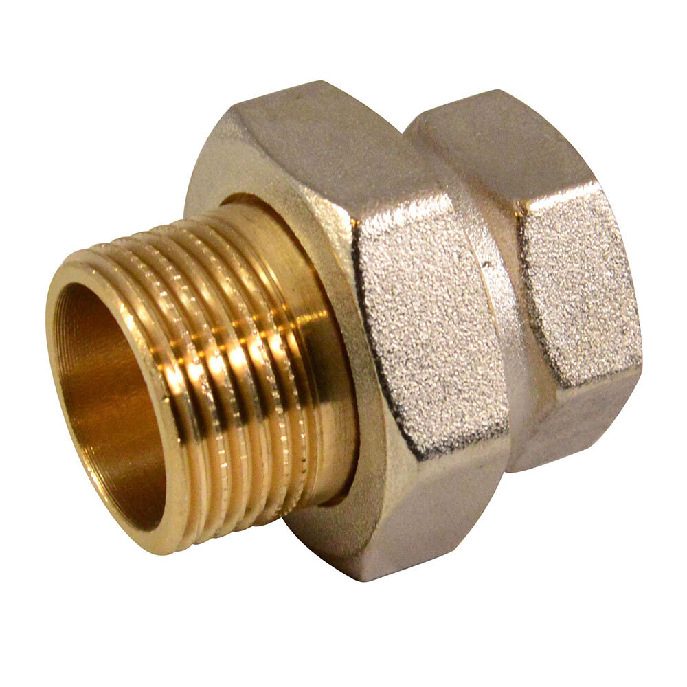 Сгон прямой американка СТМ 3/4" НР-ВР латунь