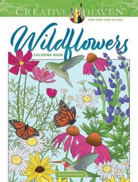 Mazurkiewicz Jessica "Creative Haven Wildflowers Coloring Book"