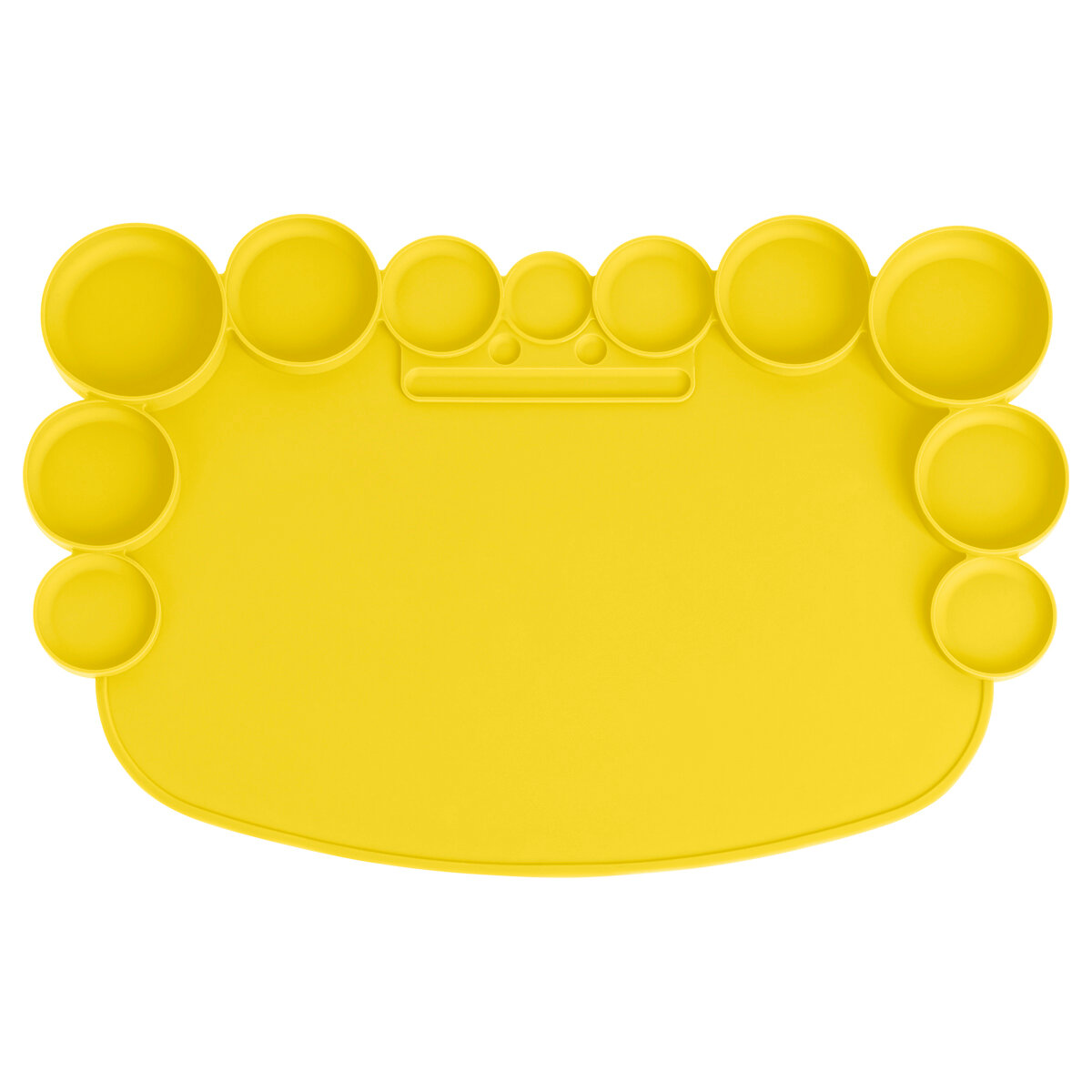 Коврик для творчества Мульти-Пульти силиконовый, желтый, 345*230мм, европодвес